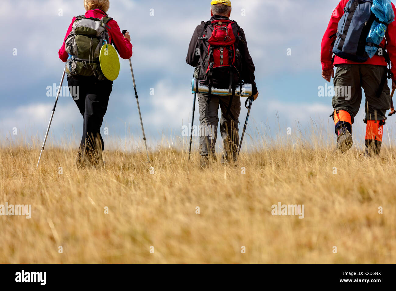 Group Of People Walking Countryside Stock Photos & Group Of People ...