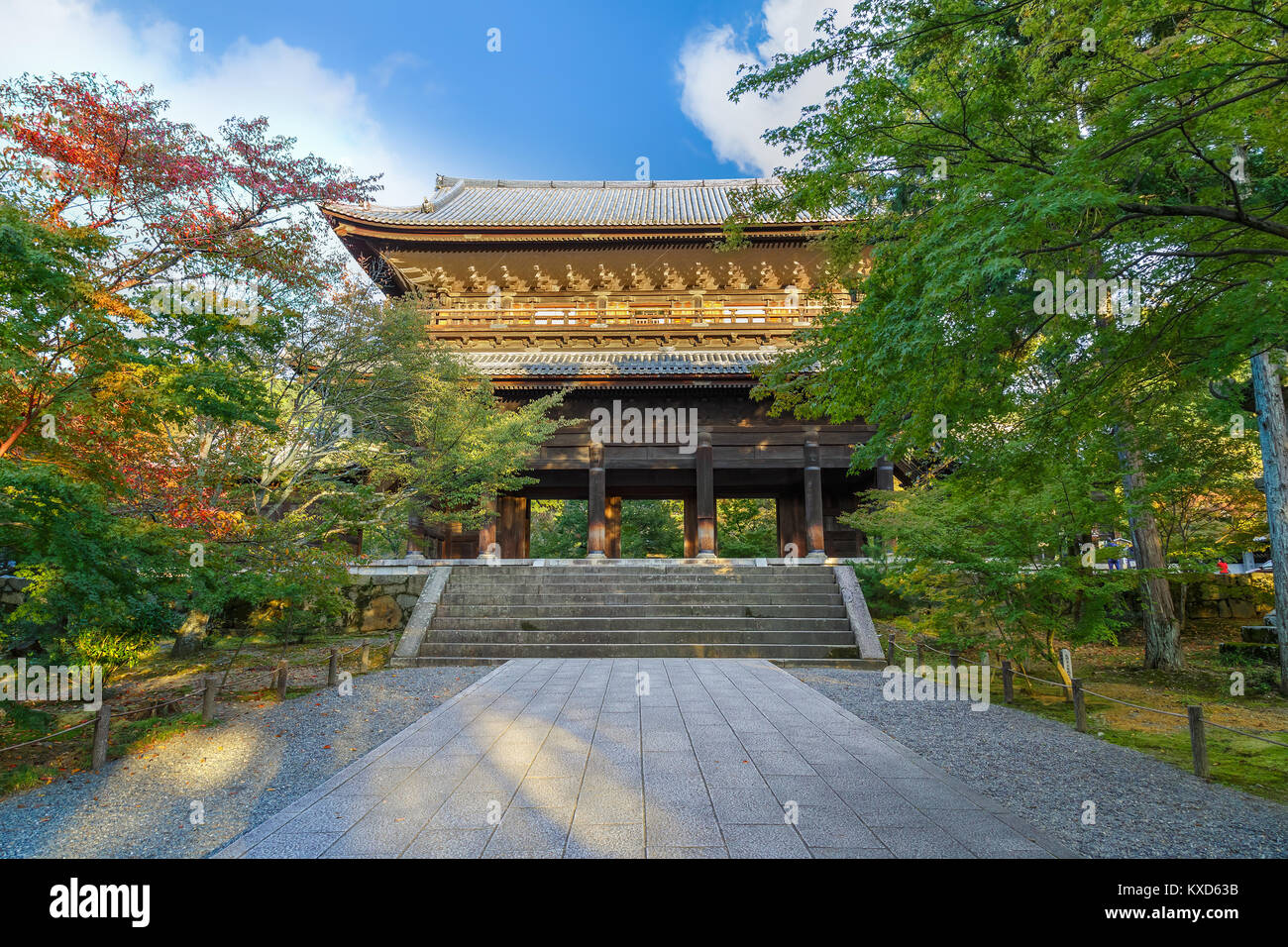 Sanmon Gate at Nanzen-ji Temple in Kyoto, Japan KYOTO, JAPAN - OCTOBER ...