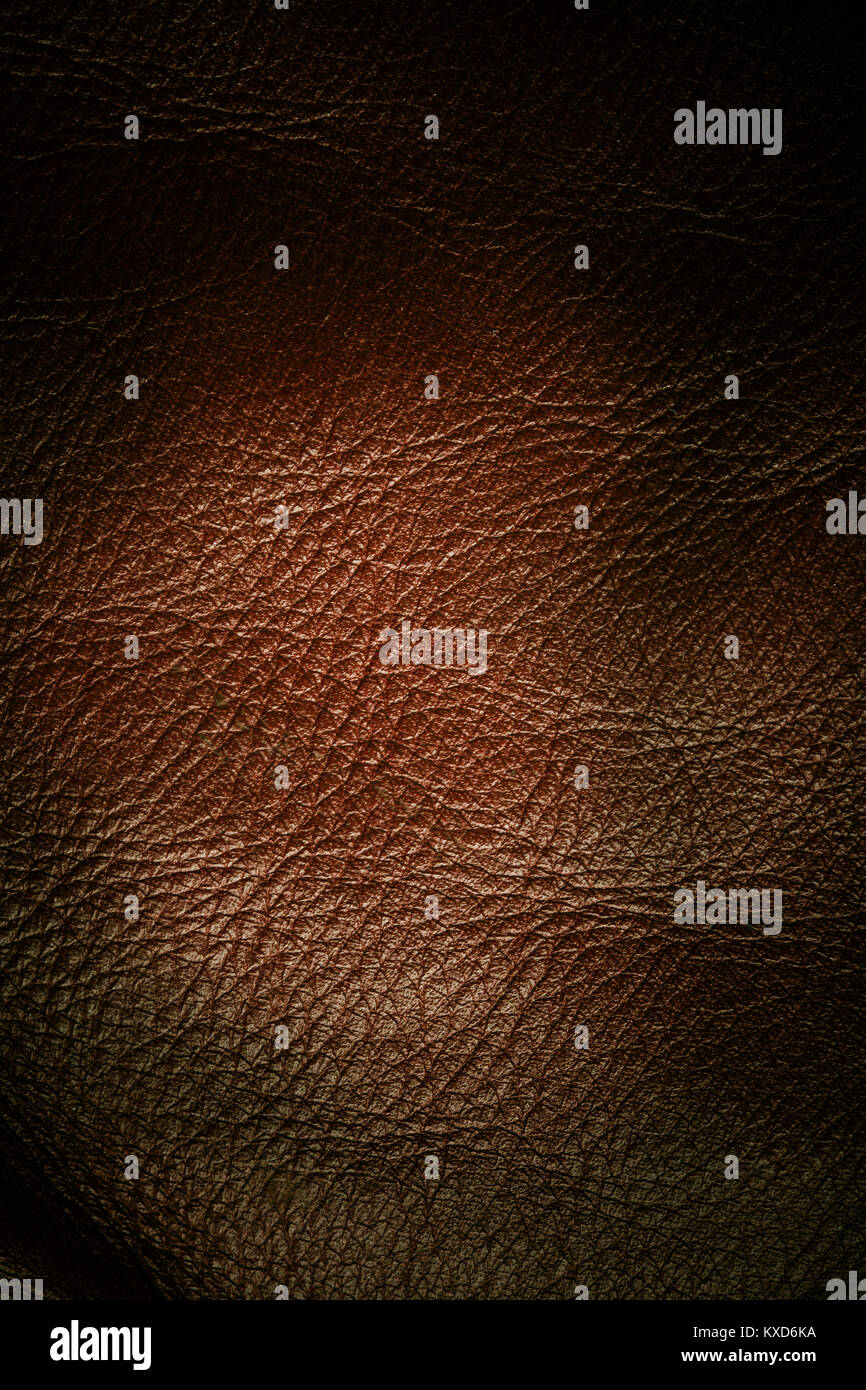 Brown leather texture closeup grunge background. Country western ...