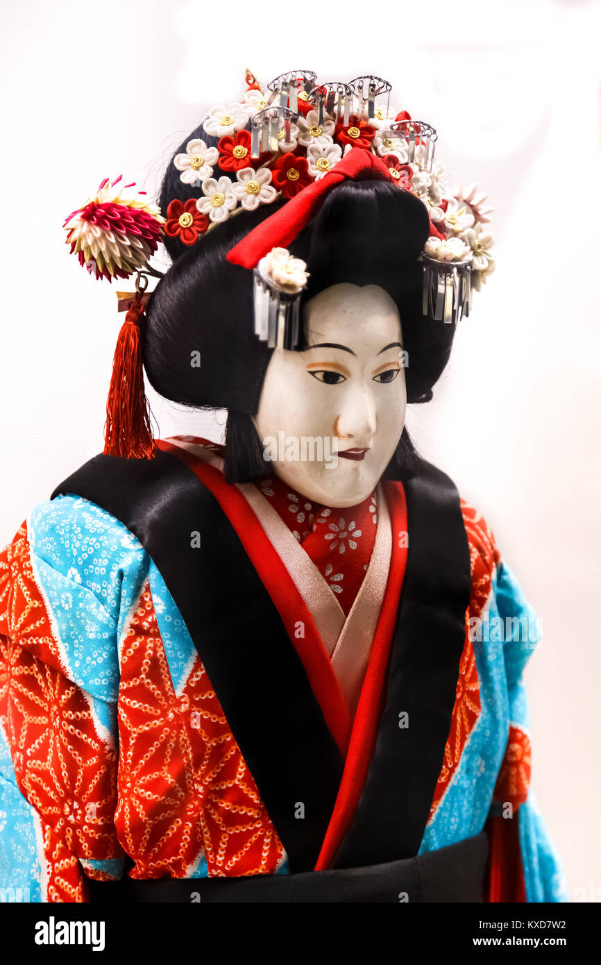 OSAKA, JAPAN - OCTOBER 27: Japanese Puppet in Osaka, Japan on October ...