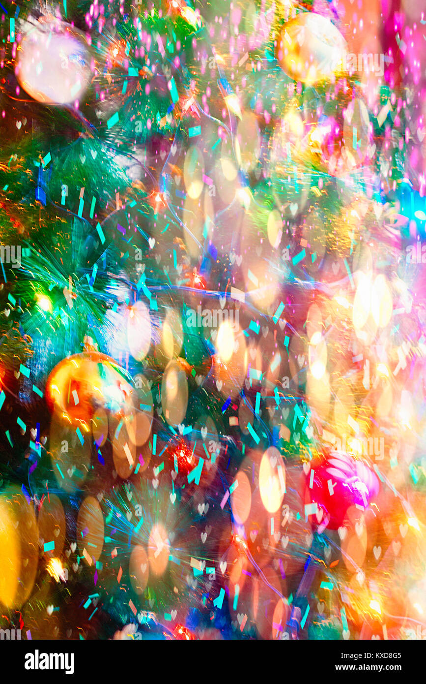 Beautiful christmas tree background Stock Photo - Alamy