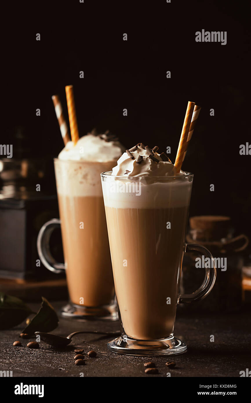 Cold coffee drink Stock Photo - Alamy