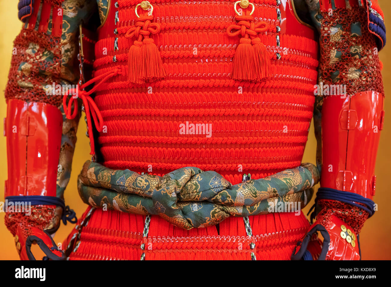 OSAKA, JAPAN - OCTOBER 29: Replica Of Sanada Yukimura Armor in Osaka ...