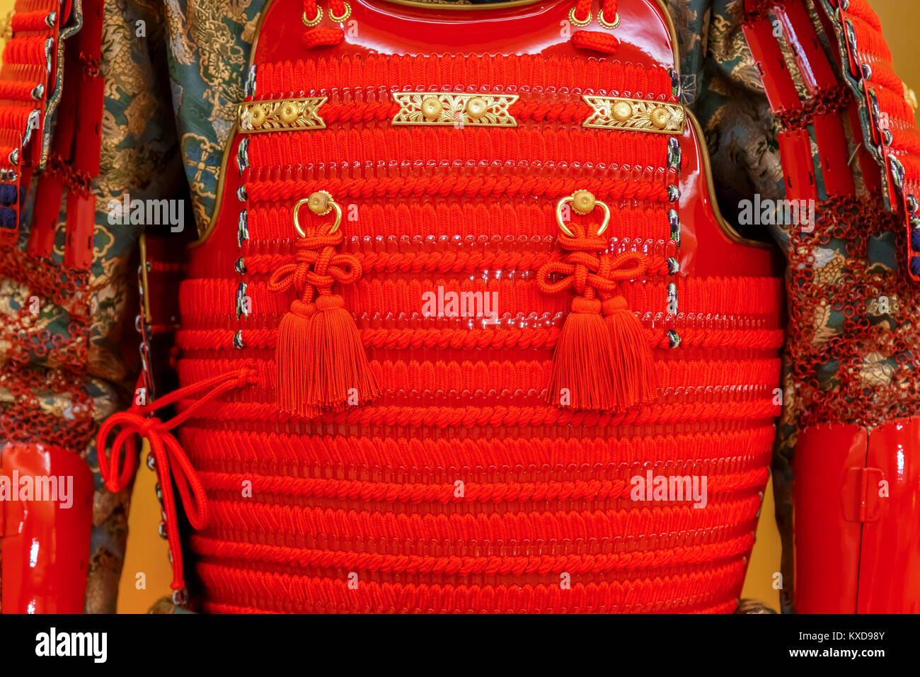 OSAKA, JAPAN - OCTOBER 29: Replica Of Sanada Yukimura Armor in Osaka ...