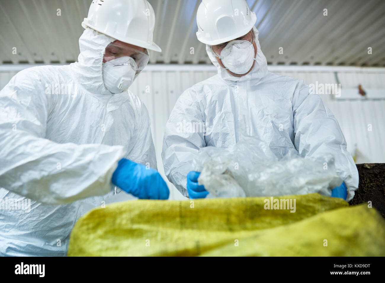 Conveyor for sorting garbage hi-res stock photography and images - Alamy