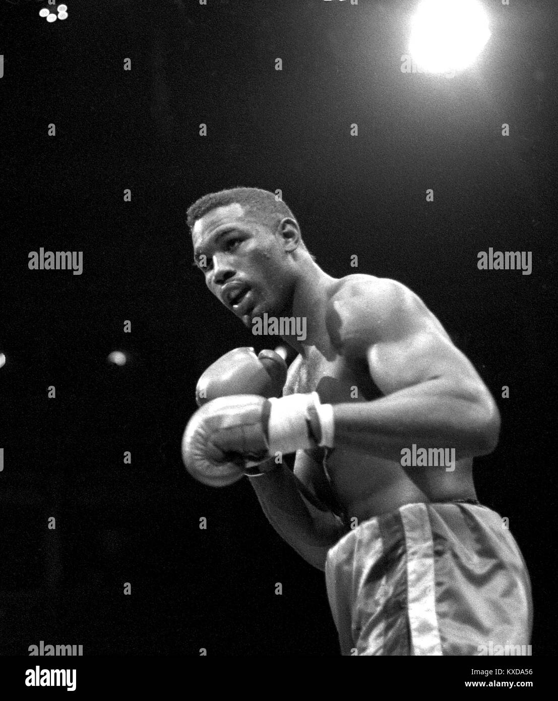 Lennox Lewis versus Ossie Ocasio at The Royal Albert Hall, London ...