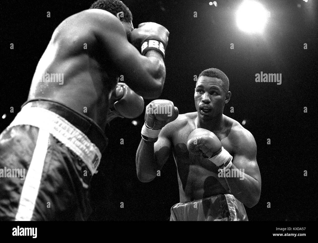 Lennox Lewis versus Ossie Ocasio at The Royal Albert Hall, London ...