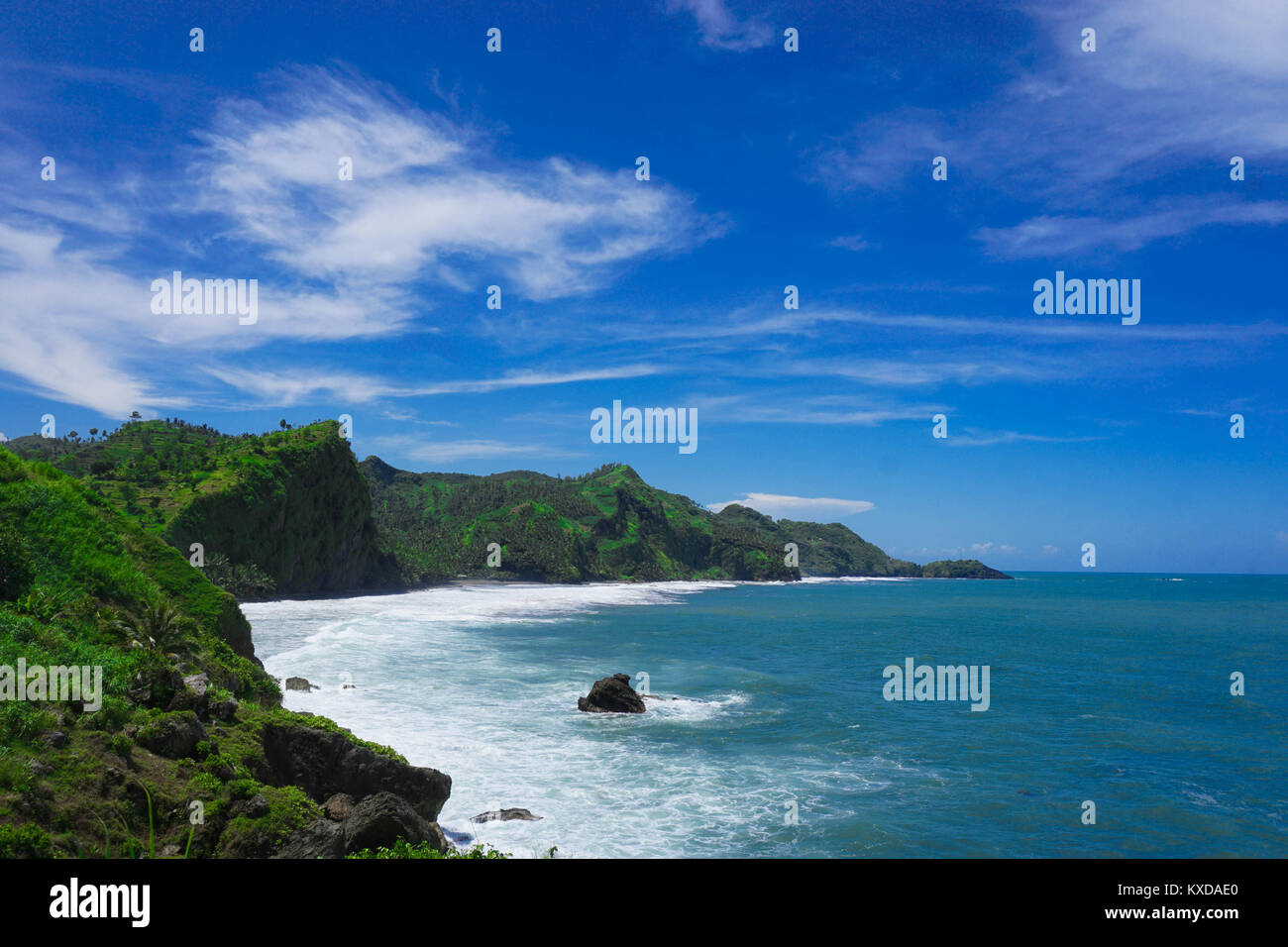 Menganti beach hi-res stock photography and images - Alamy
