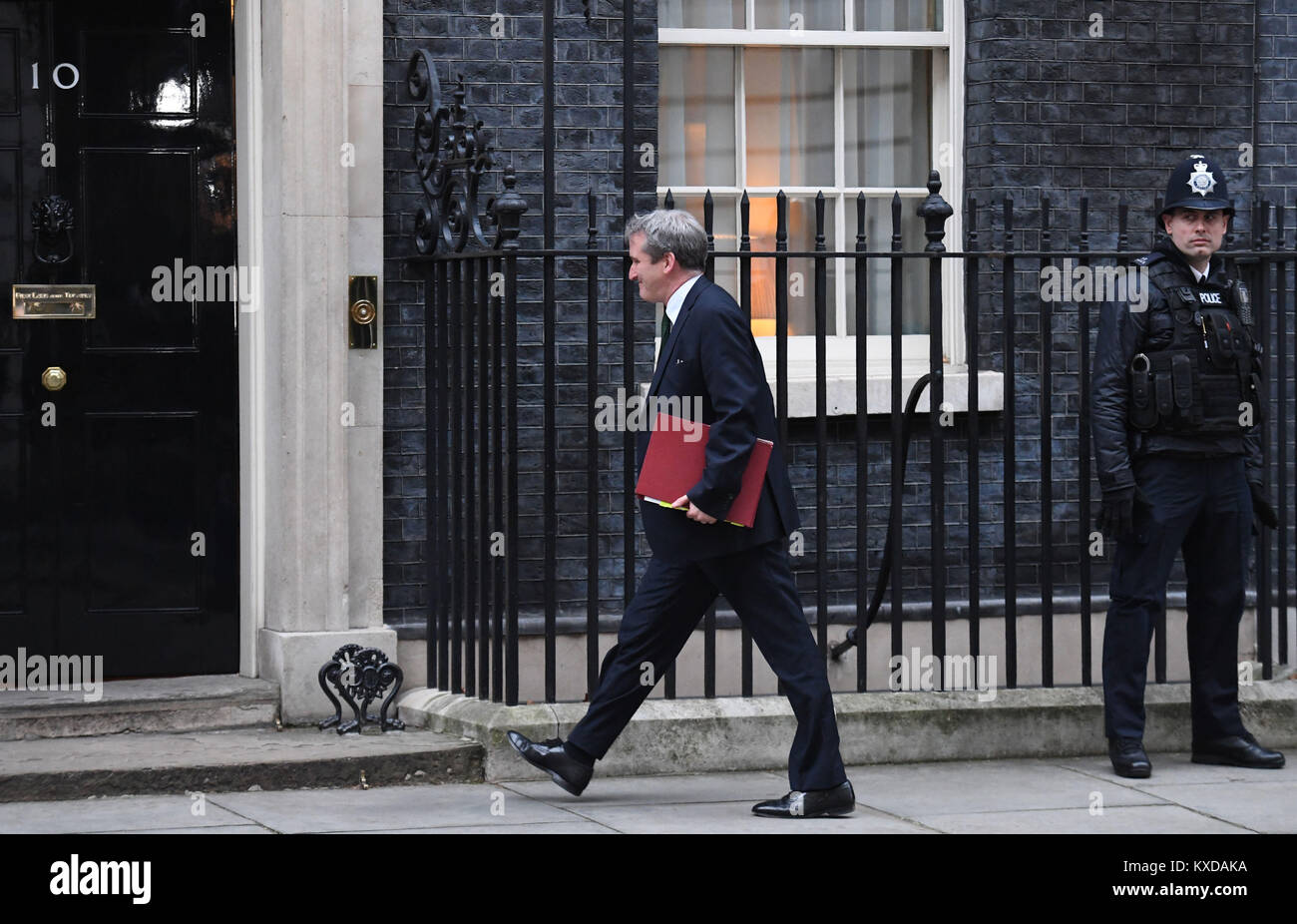 Education Secretary Damian Hinds Arriving In Downing Street London As