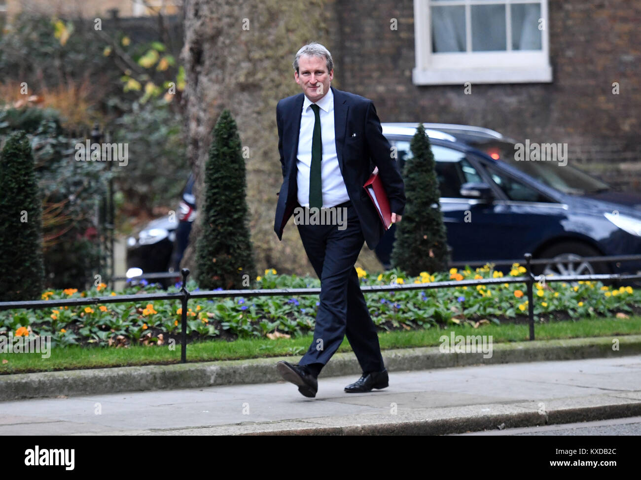 Education Secretary Damian Hinds Arriving In Downing Street London As