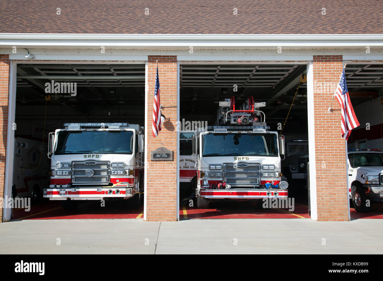 Fire station usa hi-res stock photography and images - Alamy