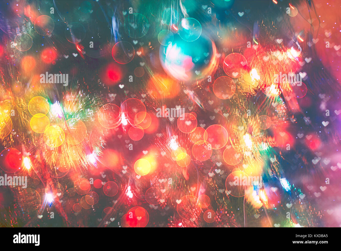 Beautiful christmas tree background Stock Photo - Alamy