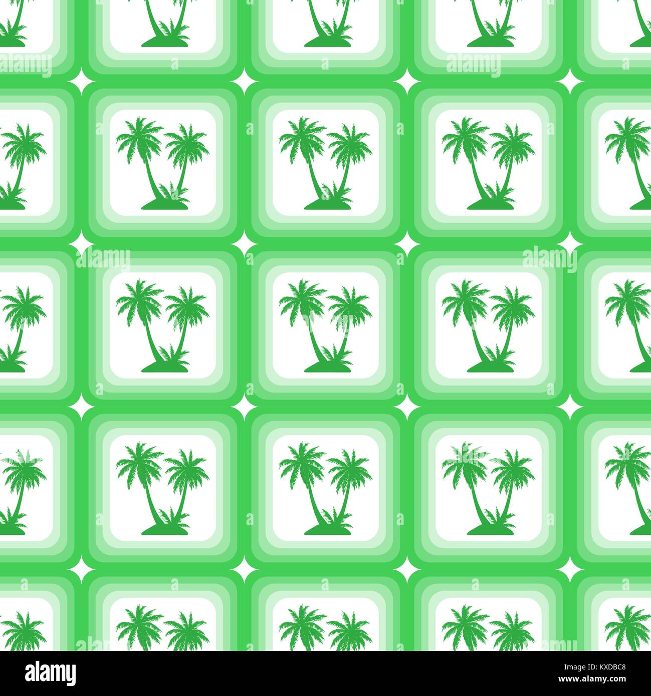 Seamless Pattern, Palms Stock Vector Image & Art - Alamy