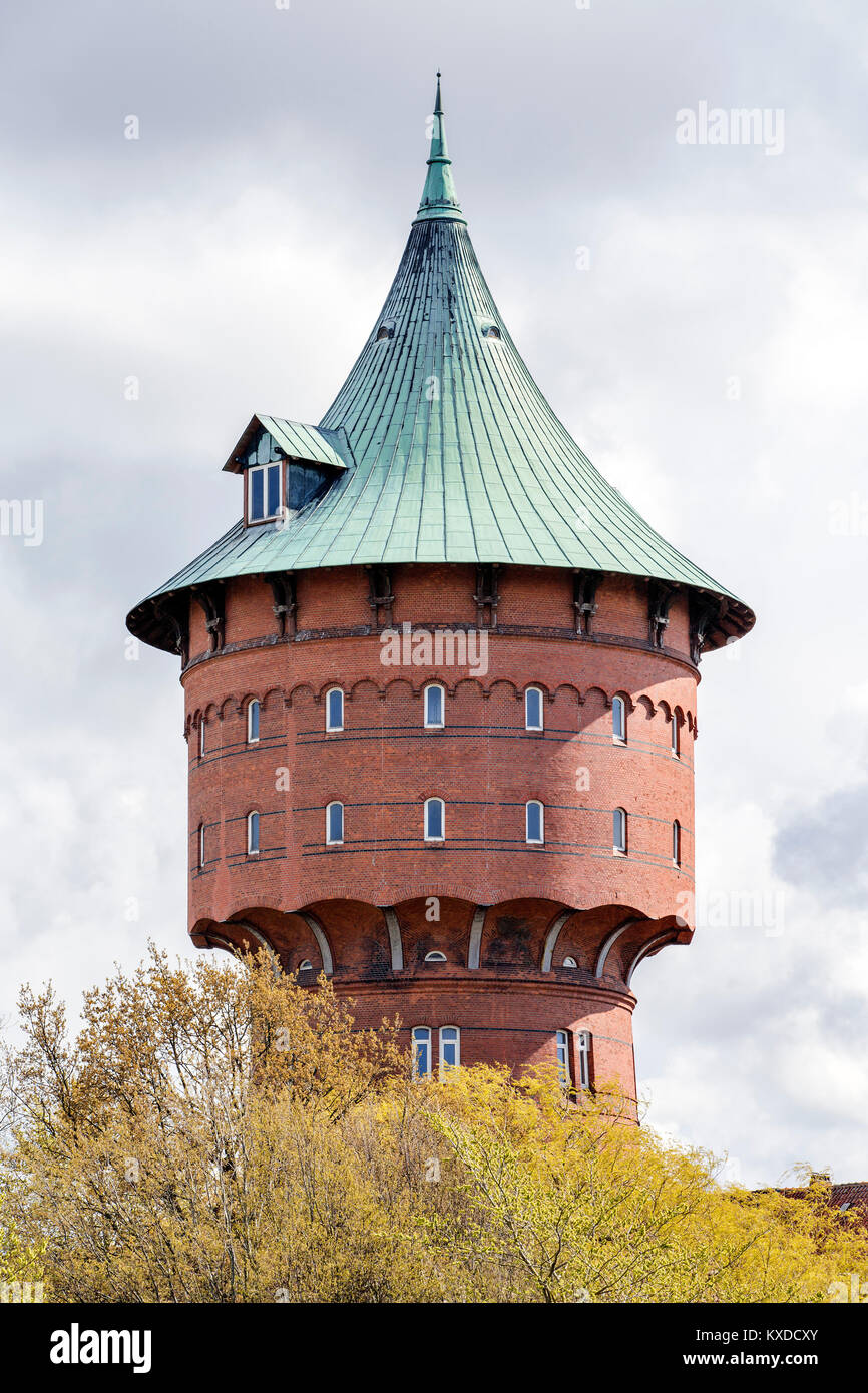 Historical Water Tower of 1897,Cuxhaven,Lower Saxony,Germany Stock ...