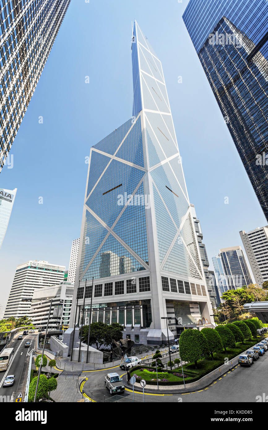HONG KONG - FEBRUARY 22: Bank of China tower on February 22, 2011 in ...