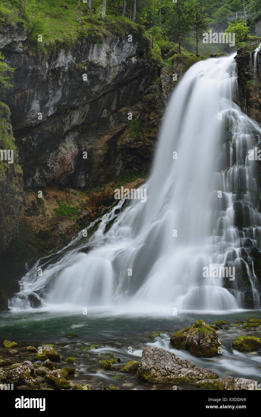 Gollinger waterfall,near Golling an der Salzach,Austria Stock Photo - Alamy