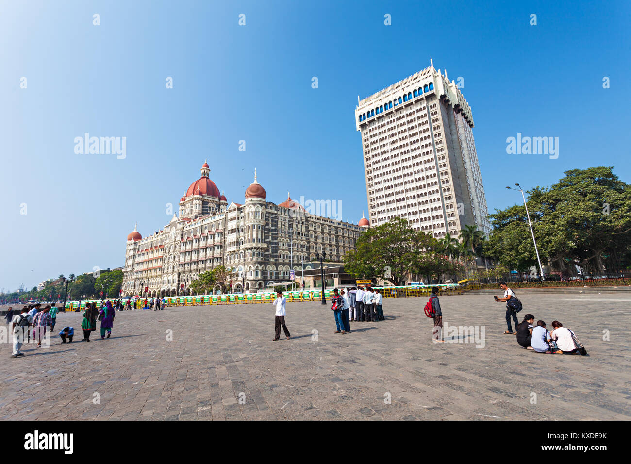 MUMBAI, INDIA - FEBRUARY 21: The Taj Mahal Palace Hotel on Febuary 21 ...
