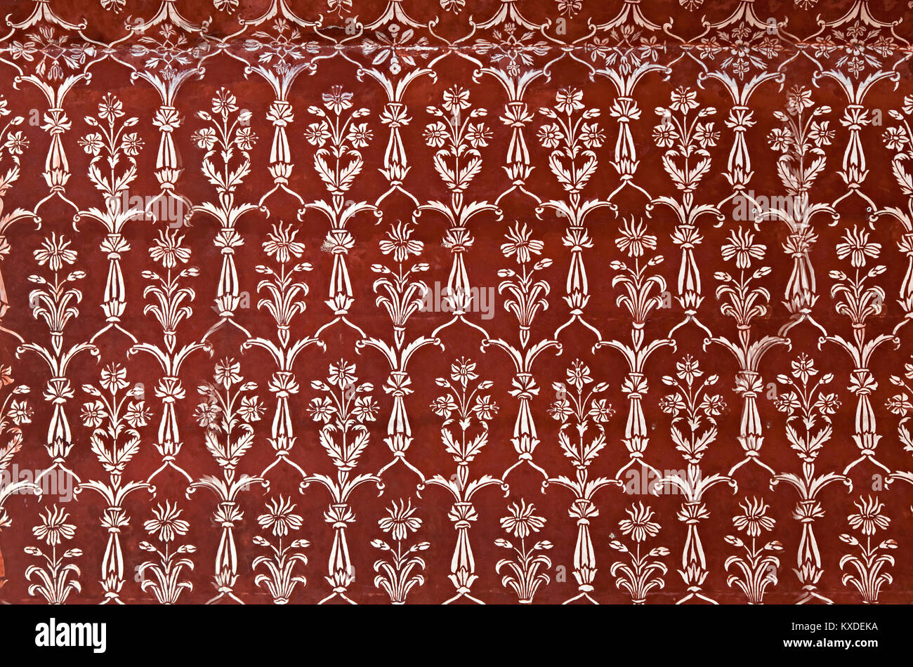 Mughal flower border hi-res stock photography and images - Alamy