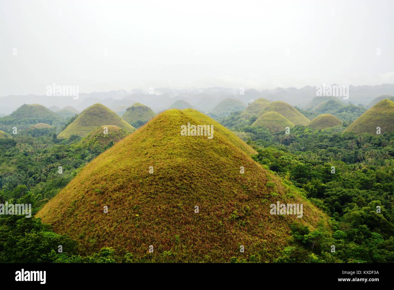 A perfect cone of possible disaster Stock Photo - Alamy