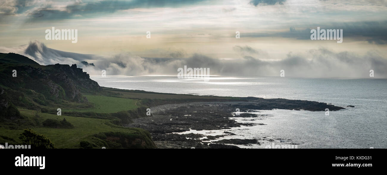 Devon uk fog hi-res stock photography and images - Alamy