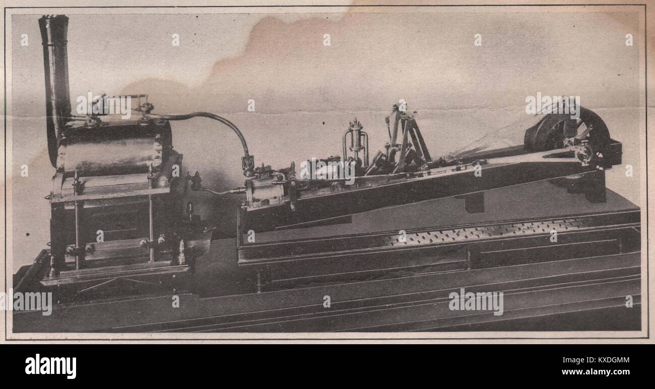 A Lazy-Tongs for a Connecting Rod Gives A Stroke ten Times as Long at ...