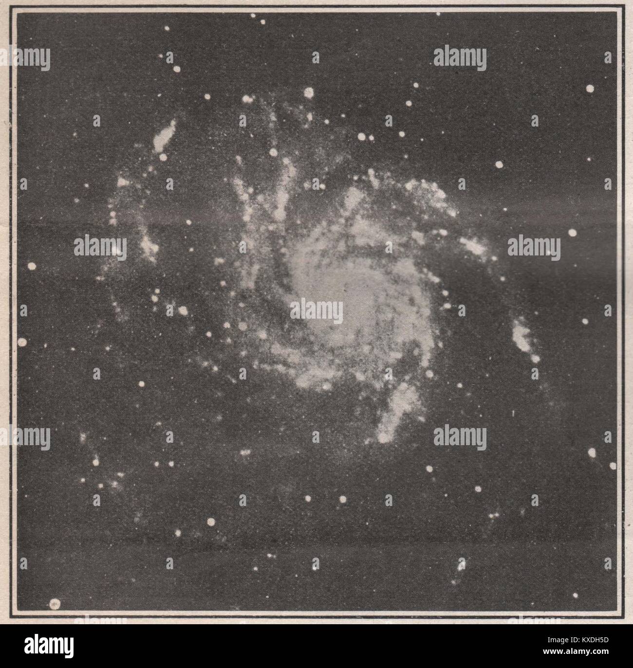 The Spiral Nebula is Ursa Major Stock Photo - Alamy