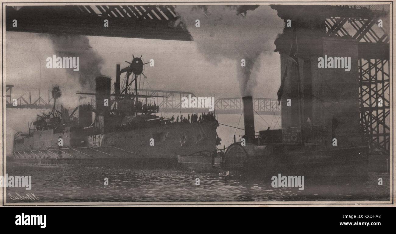 The Japanese Battleship "Kishima," Sister ship of the "Katori ...