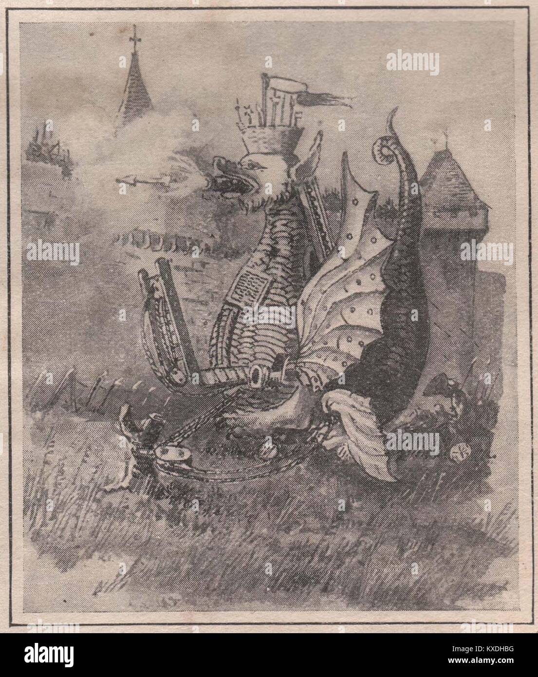 Antique dragon hi-res stock photography and images - Alamy