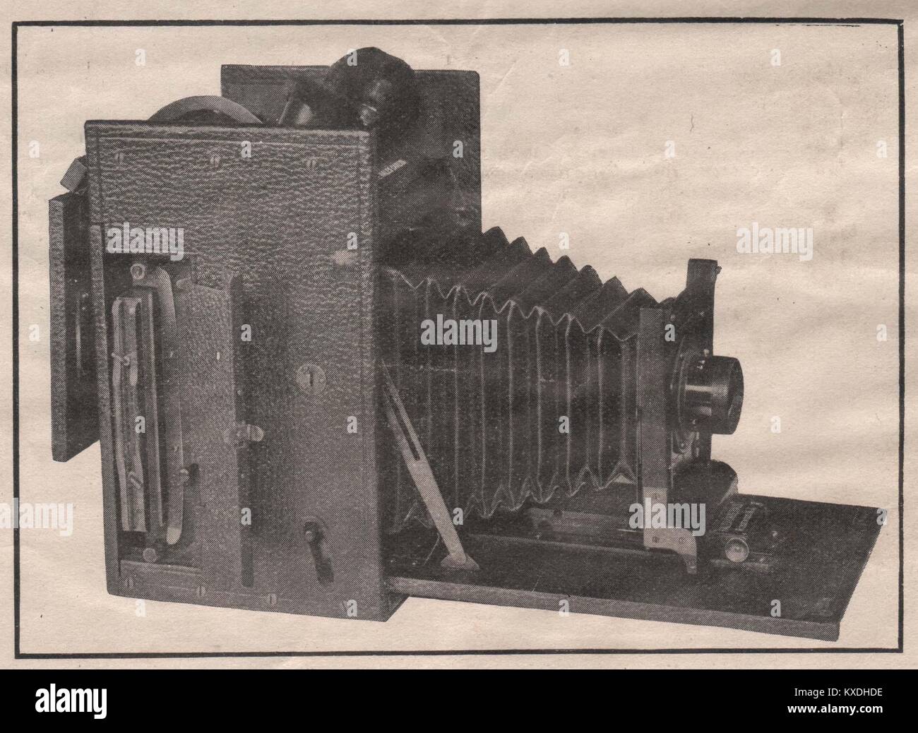 The Hales Focusing Curtain Shutter Camera Stock Photo - Alamy