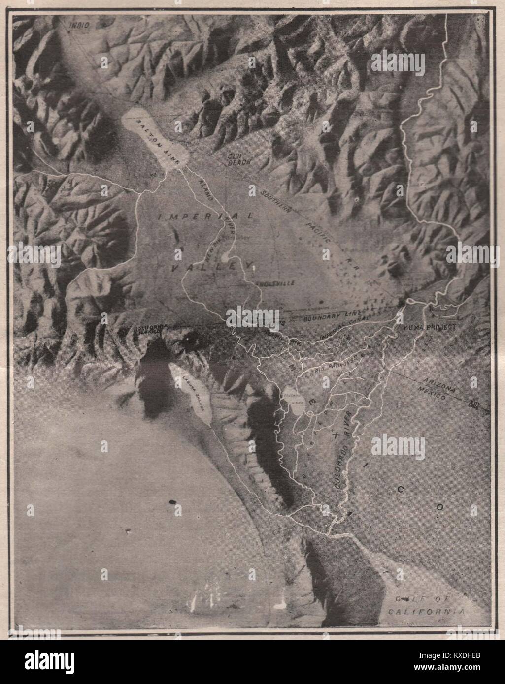 Map Colorado River High Resolution Stock Photography and Images - Alamy