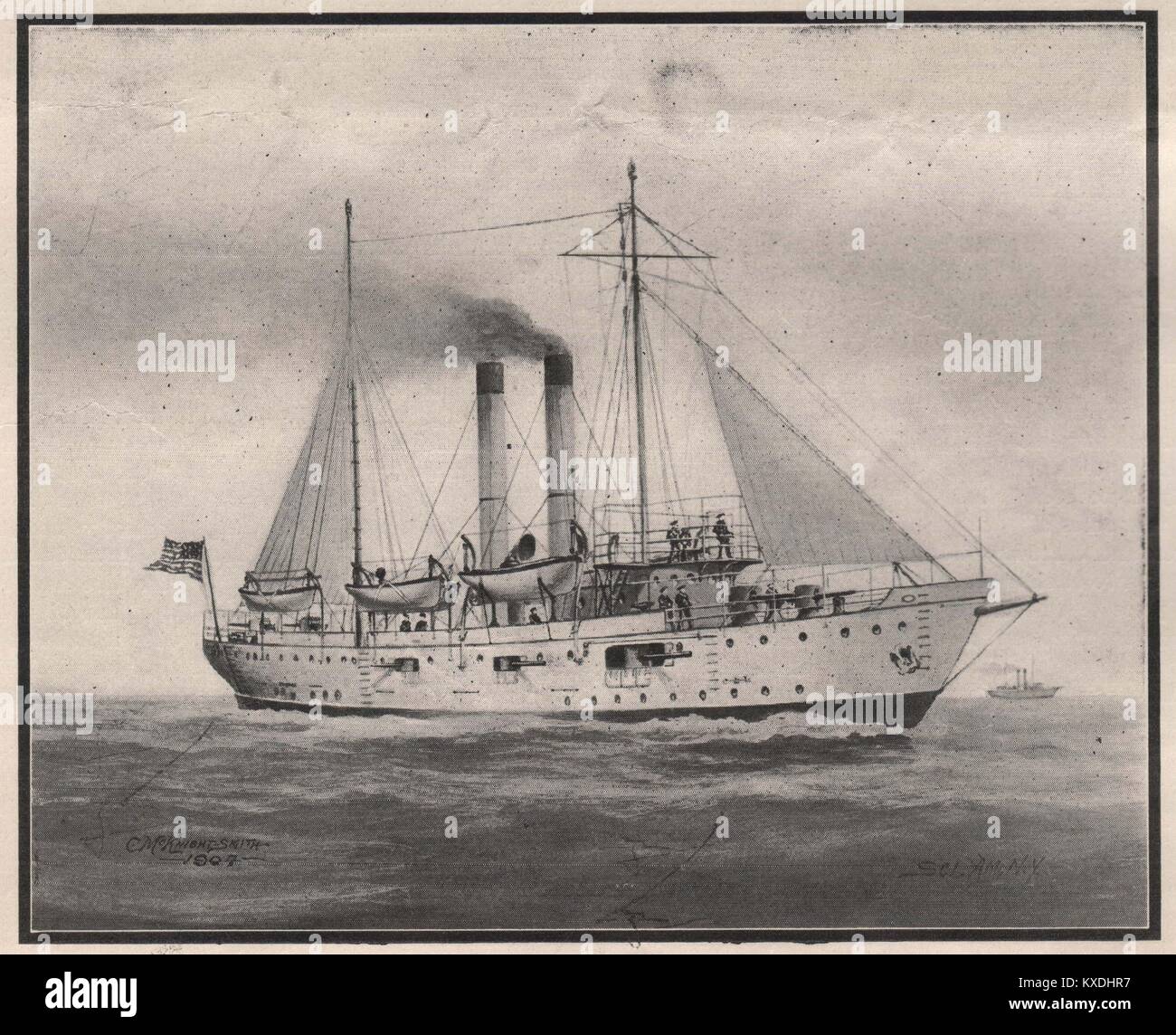 Dubuque gunboat hi-res stock photography and images - Alamy