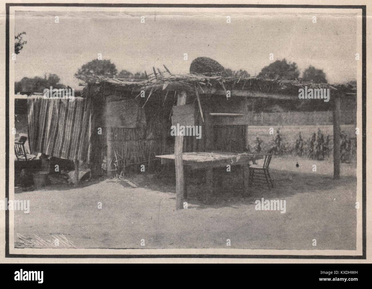 Cocopa House, Old Mexico Stock Photo - Alamy