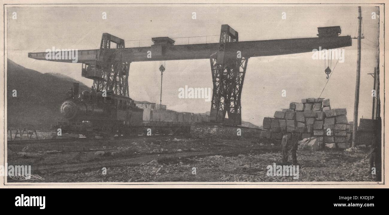 Vintage loading crane hi-res stock photography and images - Alamy