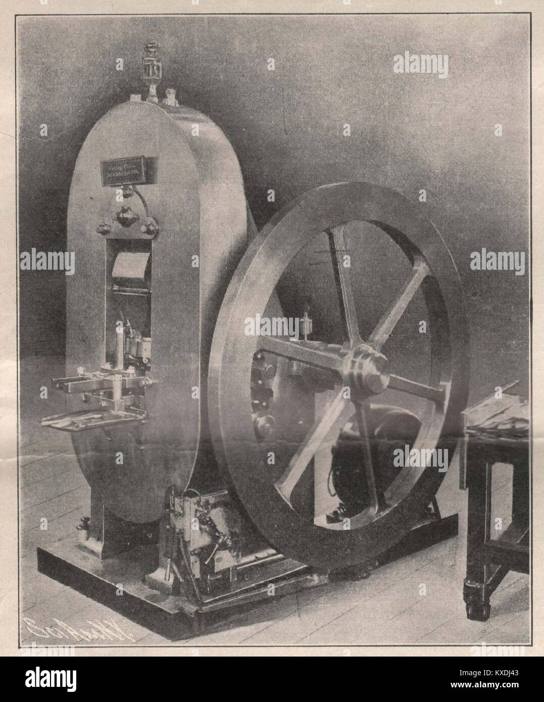 Modern United states Coining Press Stock Photo - Alamy