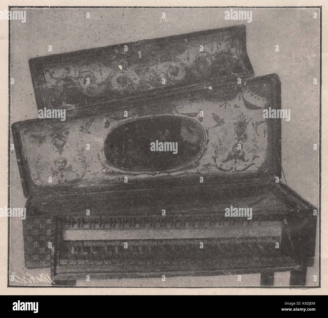 Spinet (XVI. Century Stock Photo - Alamy