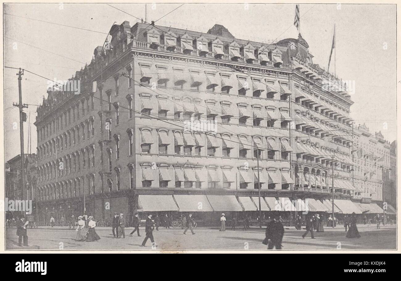 Russell House, Detroit, Mich Stock Photo - Alamy