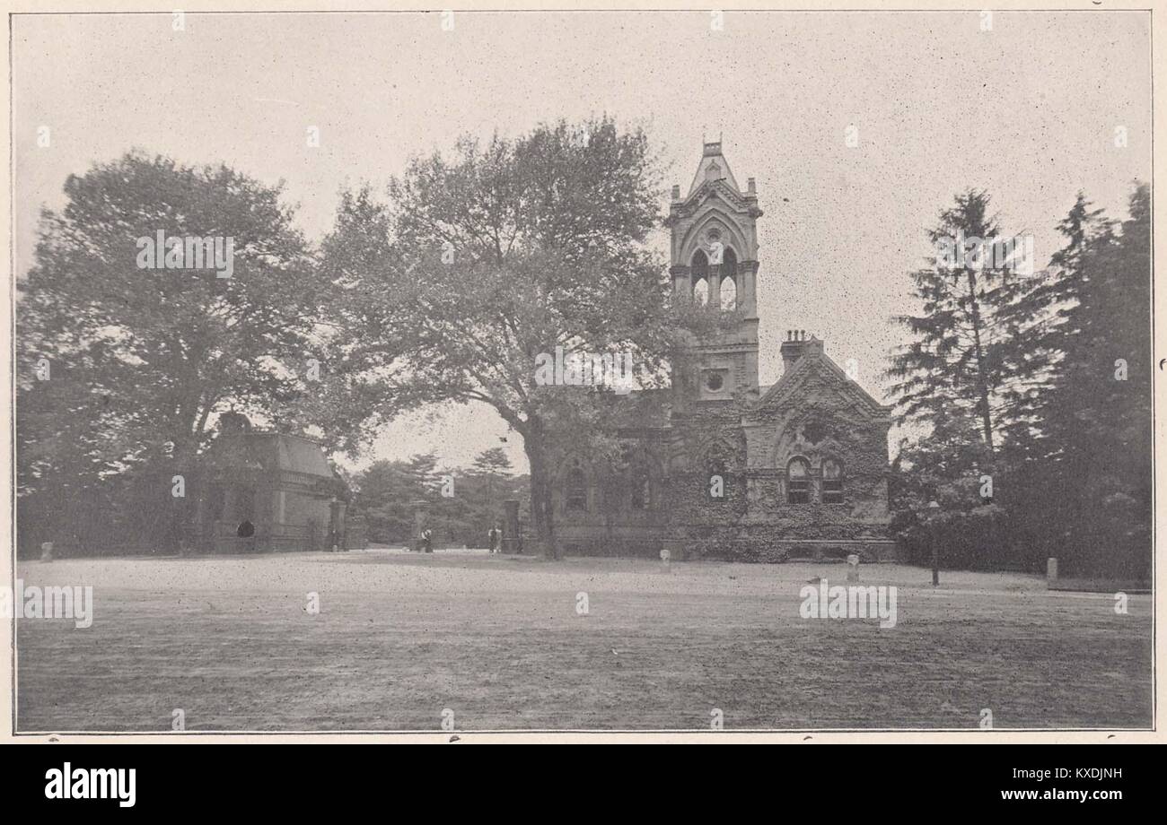 Spring Grove Chapel and Gateway Stock Photo - Alamy