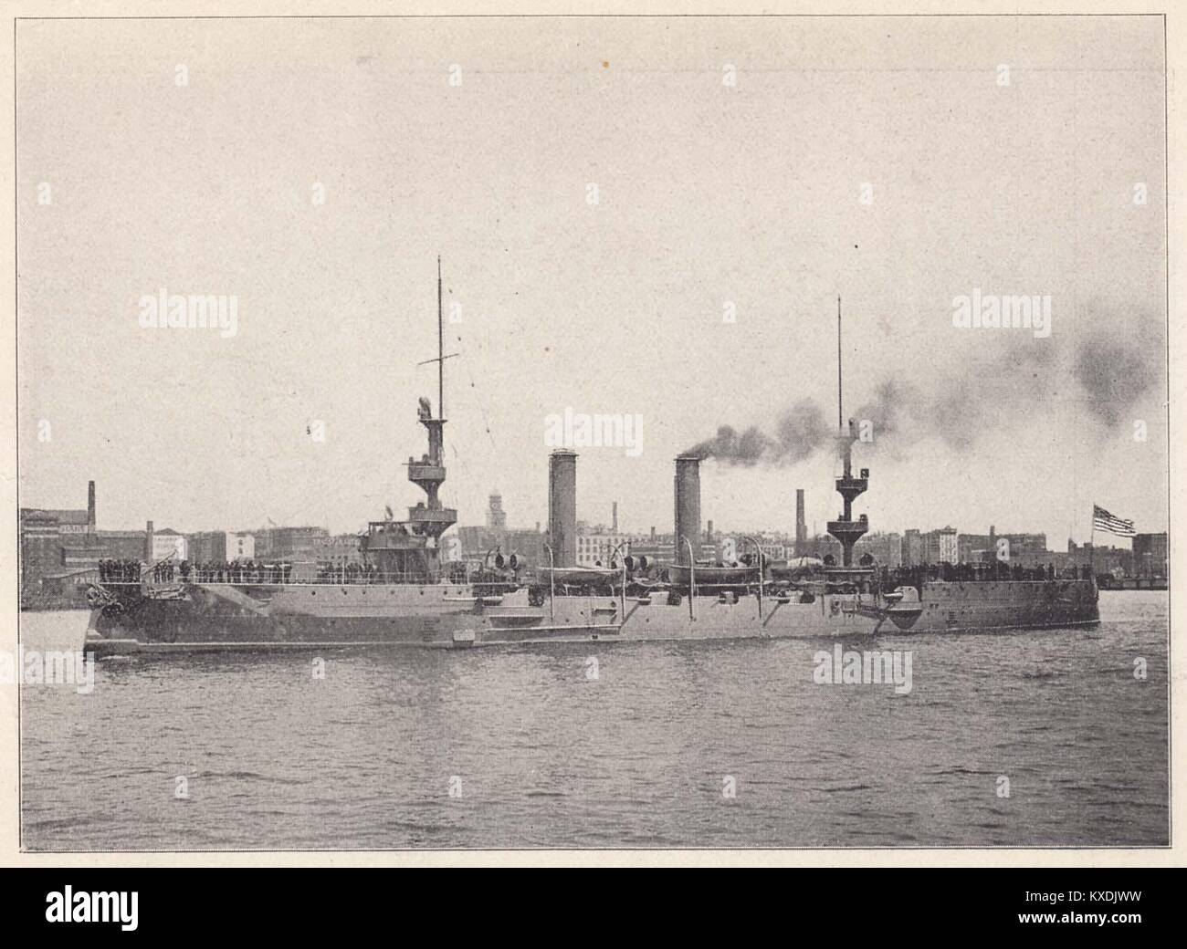 New Orleans - This fine protected cruiser was purchased by the United ...