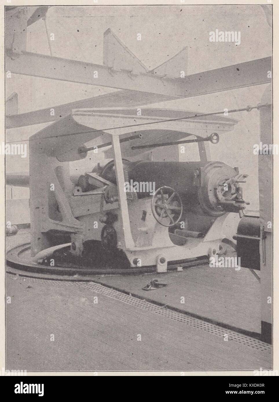 Eight-Inch Gun Deck - This is the 8-inch gun deck of the armored ...