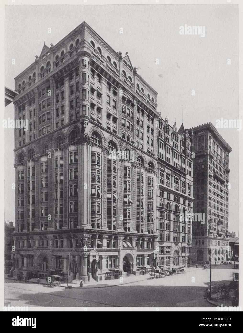 A Group of Office Buildings Stock Photo - Alamy