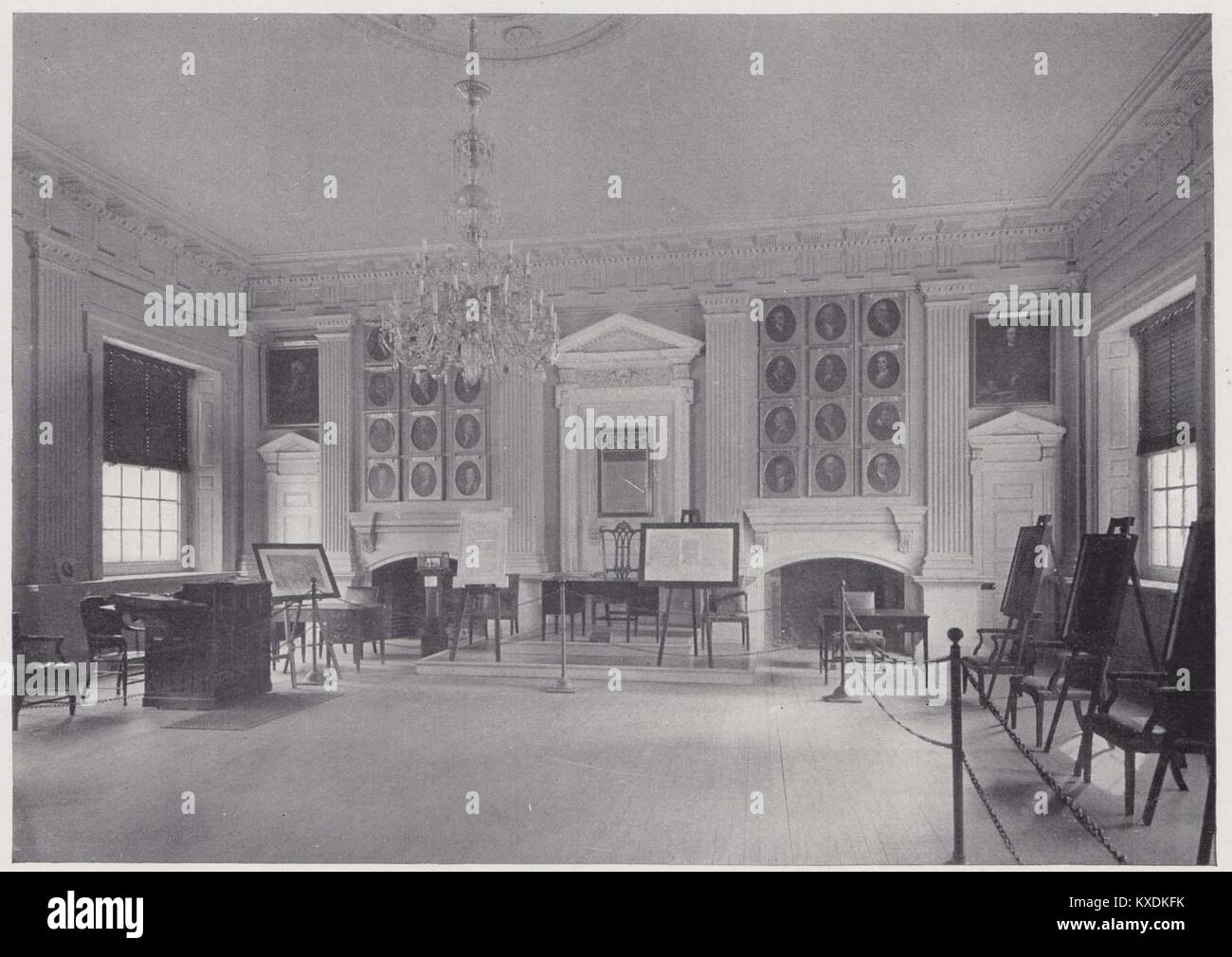 The Signers' Room, Independence Hall Stock Photo - Alamy