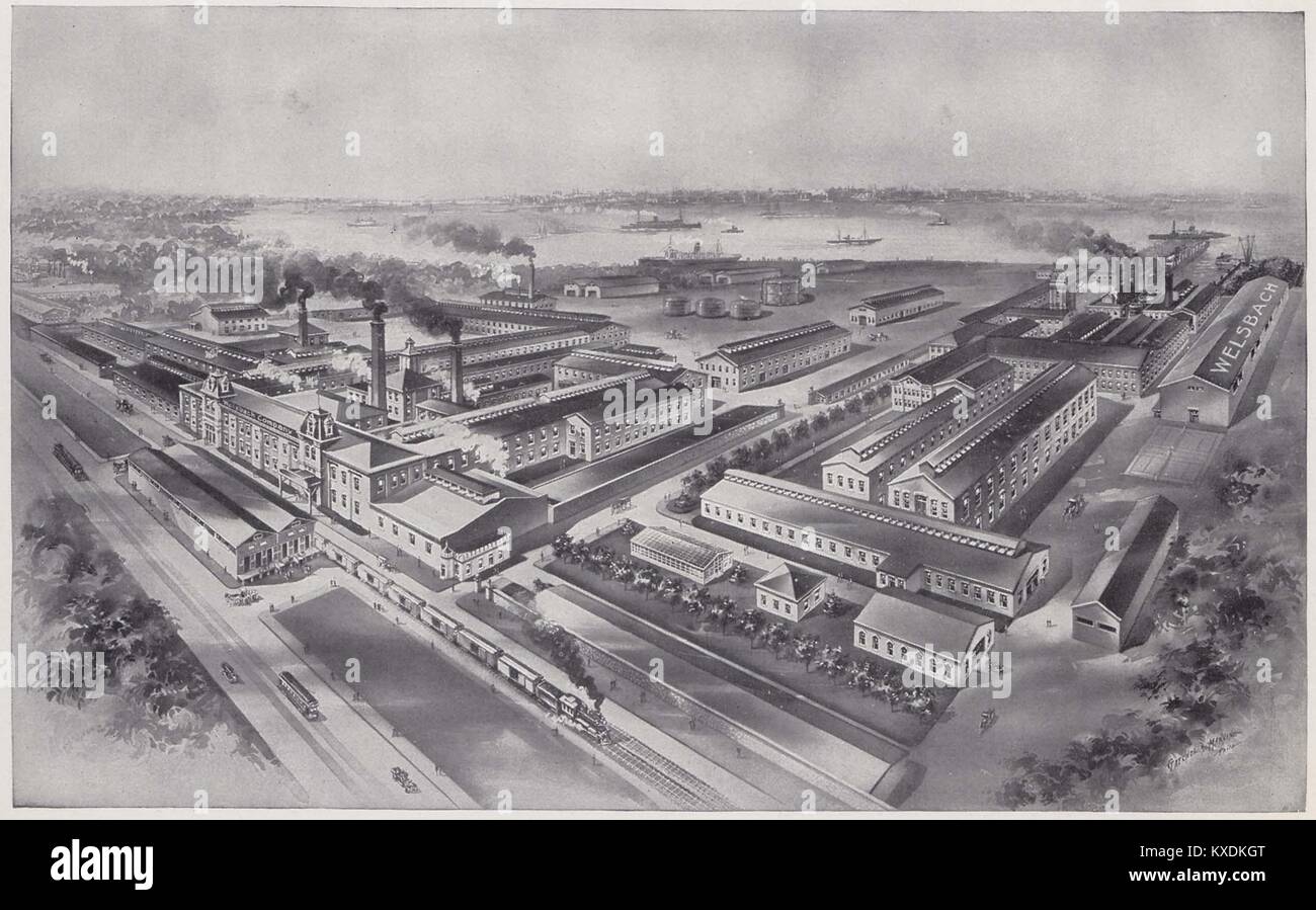 Plant of the Welsbach company, Gloucester, N.J Stock Photo - Alamy