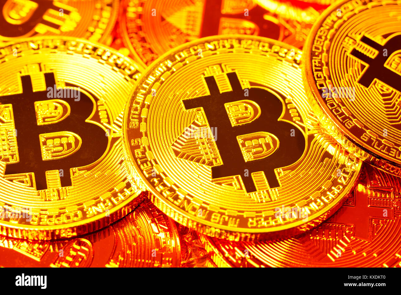 Digital coins hi-res stock photography and images - Alamy