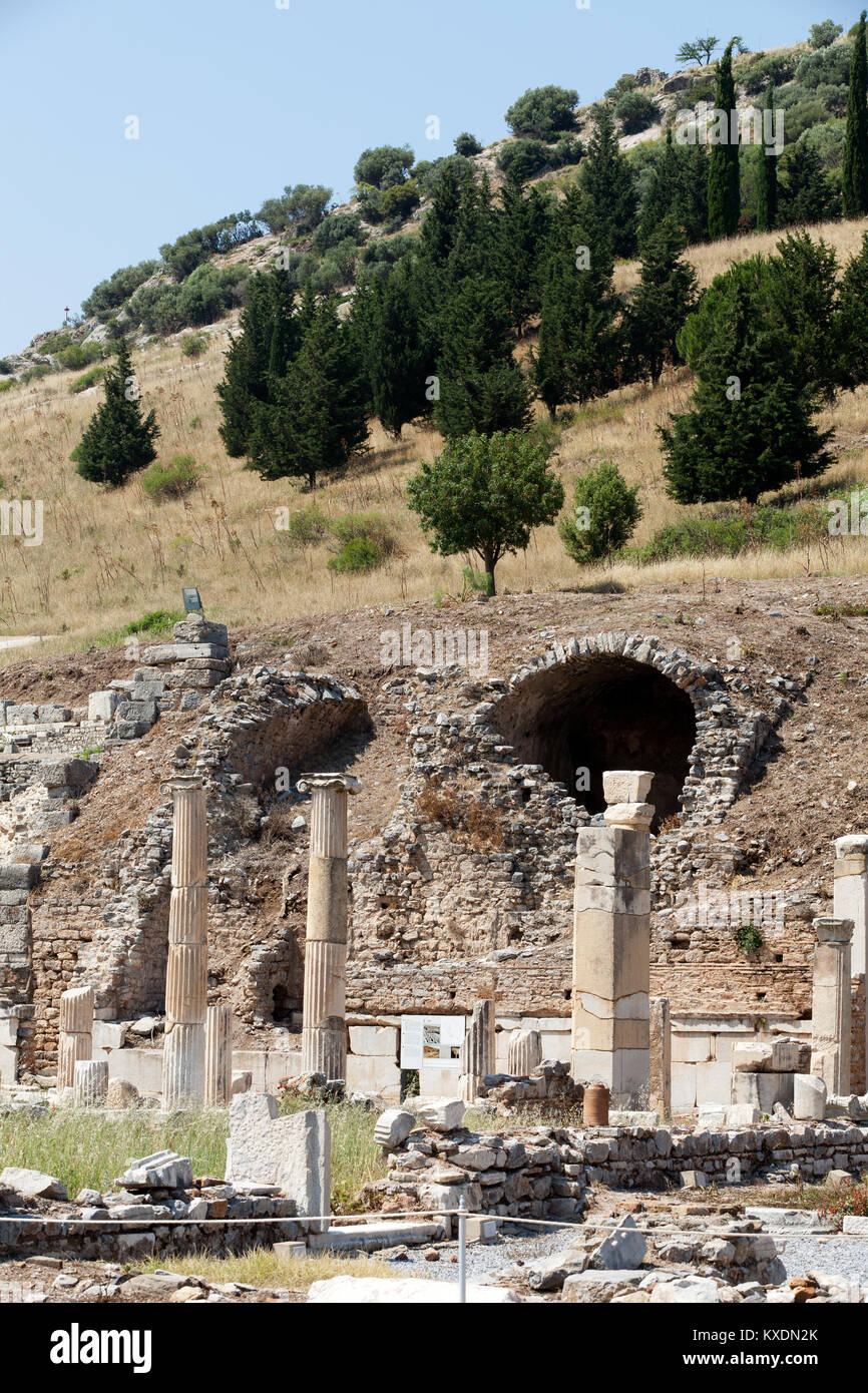 Ruins of the ancient Greek city Ephesus Stock Photo - Alamy