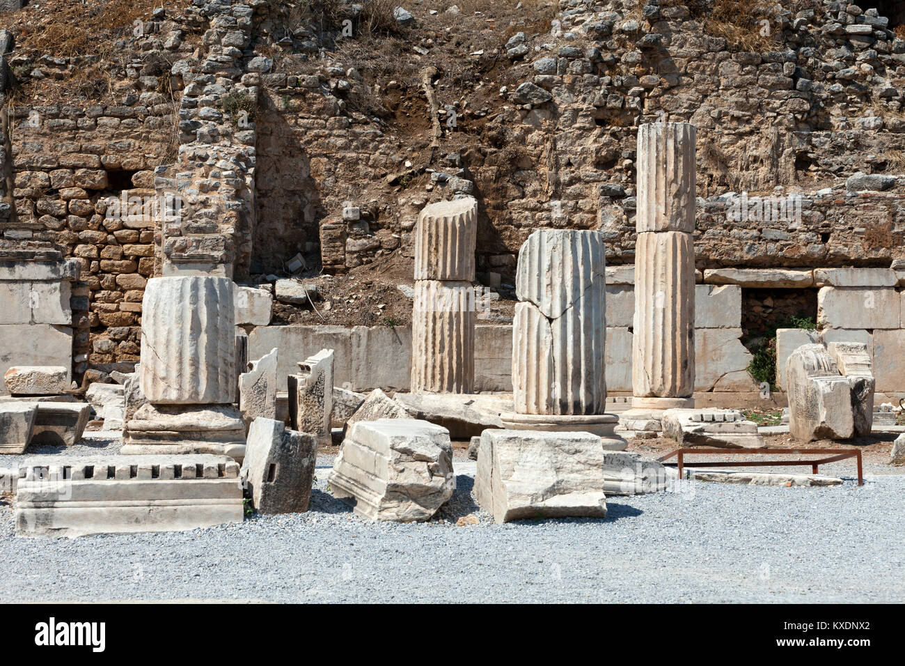 Ruins of the ancient Greek city Ephesus Stock Photo - Alamy