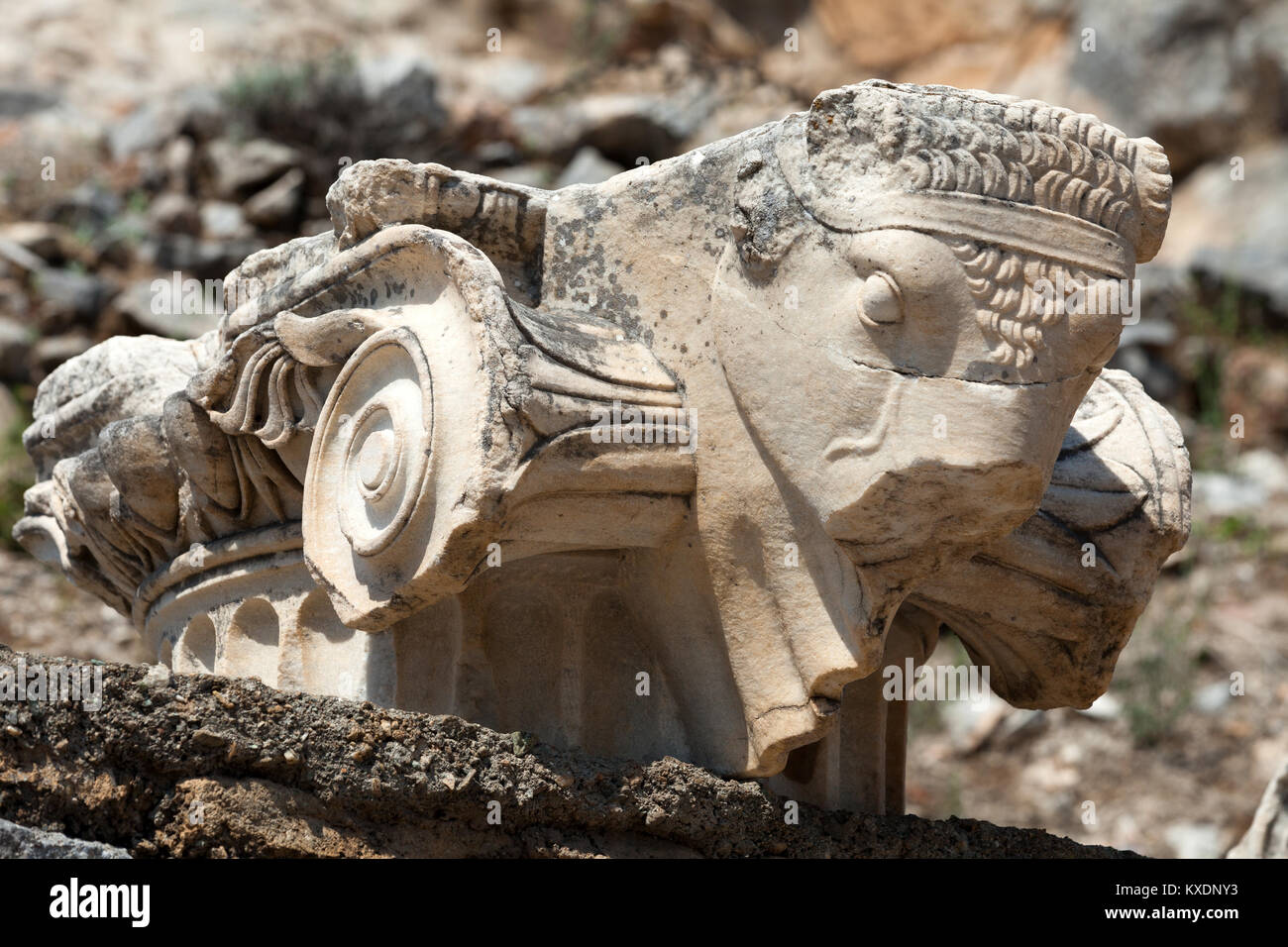 Ruins of the ancient Greek city Ephesus Stock Photo - Alamy
