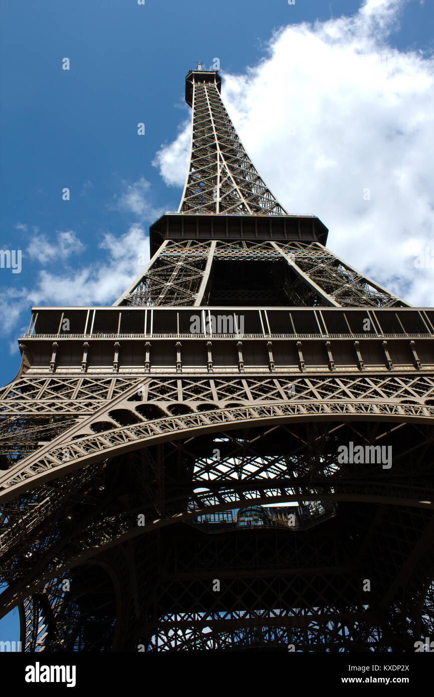Bottom Eiffel Tower High Resolution Stock Photography and Images - Alamy
