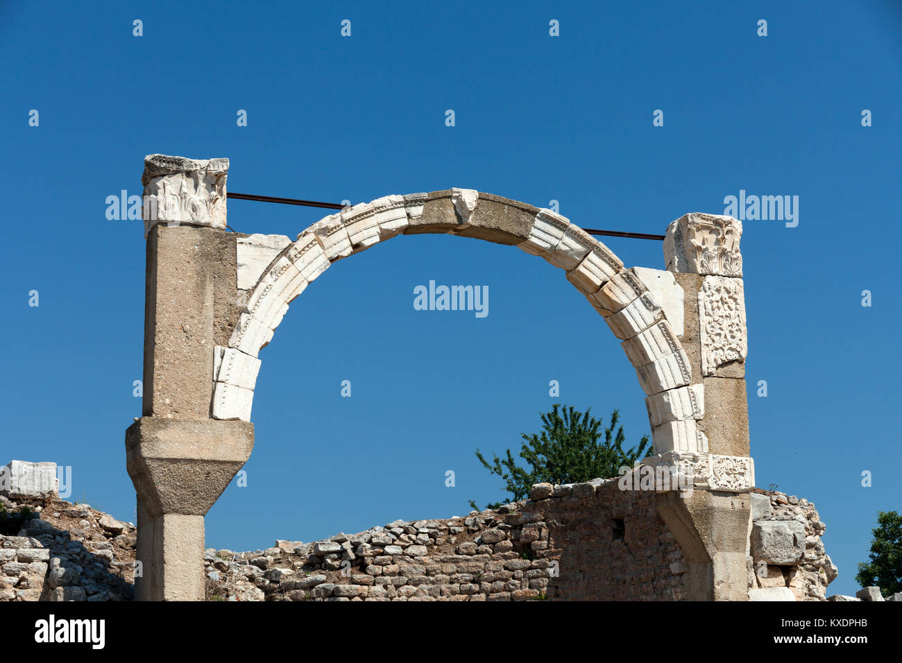 Ruins of the ancient Greek city Ephesus Stock Photo - Alamy