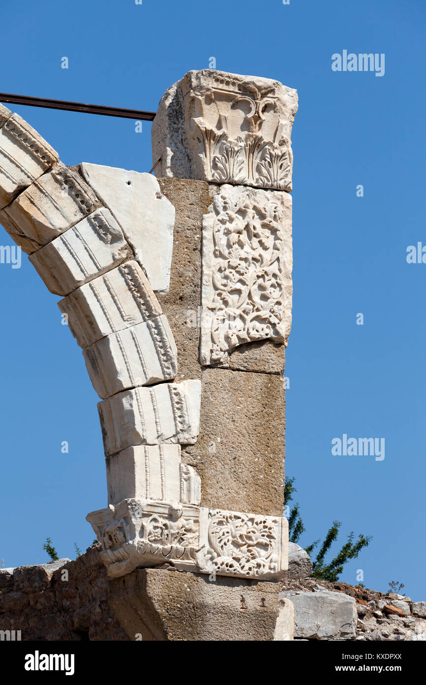 Ruins of the ancient Greek city Ephesus Stock Photo - Alamy