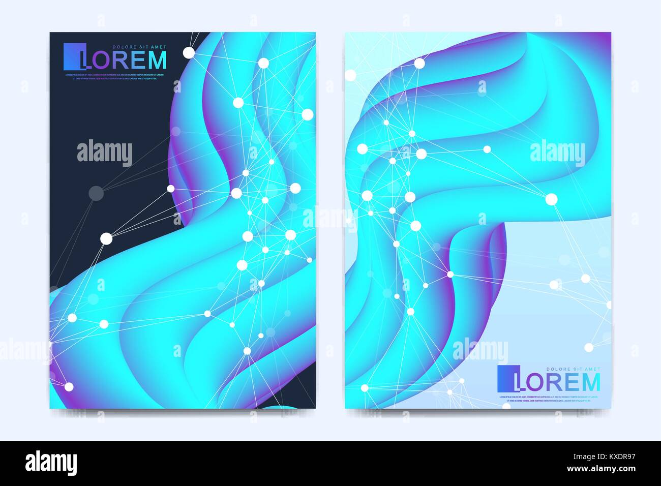 Modern vector template for brochure, leaflet, flyer, cover, catalog in ...